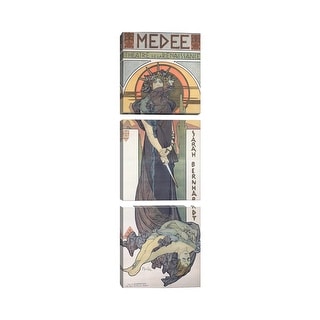 iCanvas "Sarah Bernhardt as Medee at the Theatre de la Renaissance, 1898" by Alphonse Mucha 3 ...